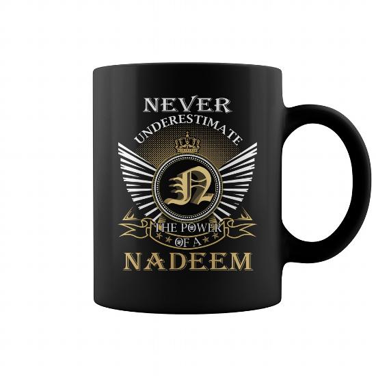 Nadeem Name Logo